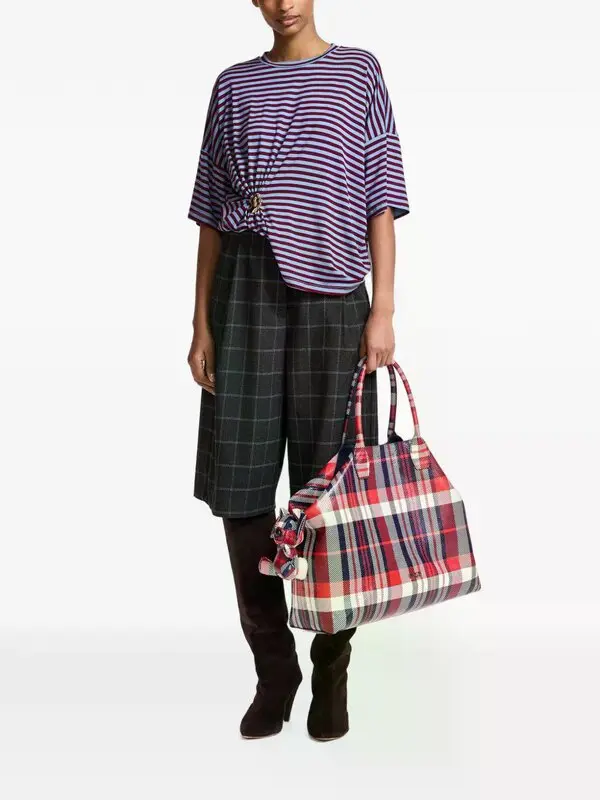 Essentiel Antwerp Konstantin Check-pattern Tote Bag