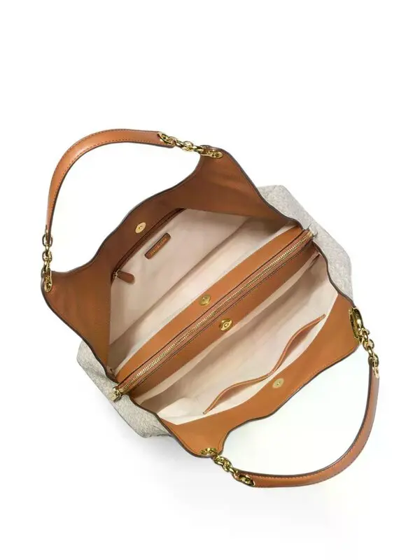 Michael Kors Ellie Large Signature Logo Shoulder Bag