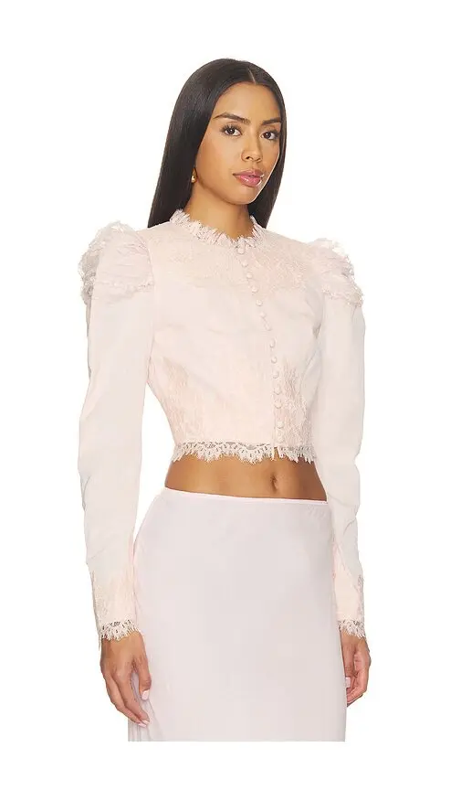 LoveShackFancy Zephira Jacket In . Also