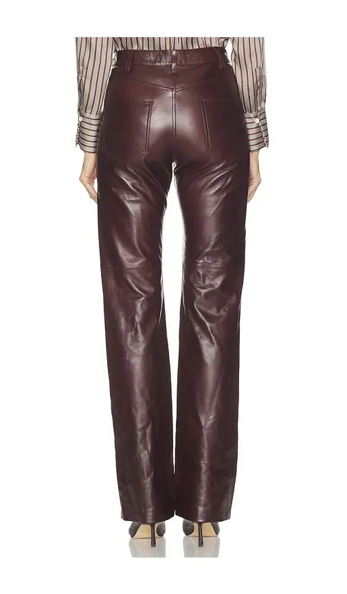 NILI LOTAN Joan Leather Pant In . Also