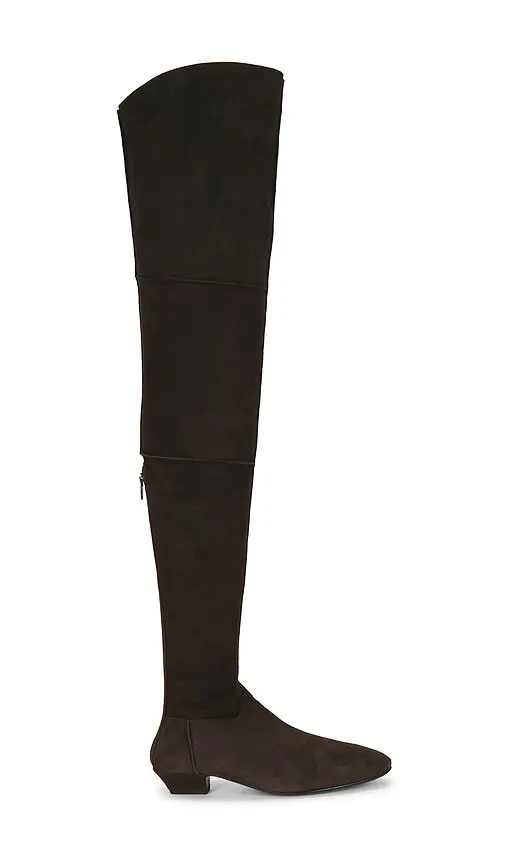 Magda Butrym Over Knee Shearling Boot In . Also