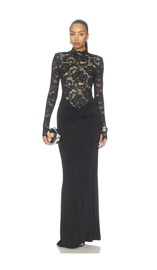 NOOKIE Ever After Long Sleeve Gown In . Also