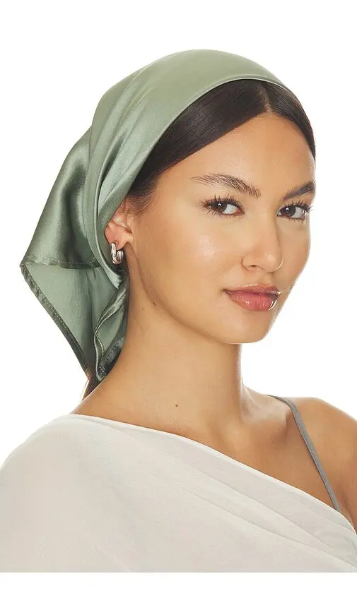 Donni. X Revolve The Silk Scarf - Sage