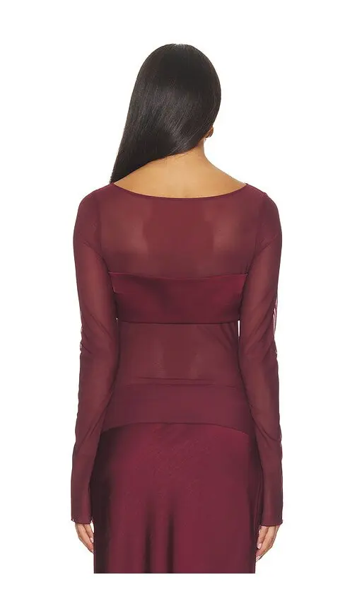 BENNI Lola Long Sleeve Top In . Also