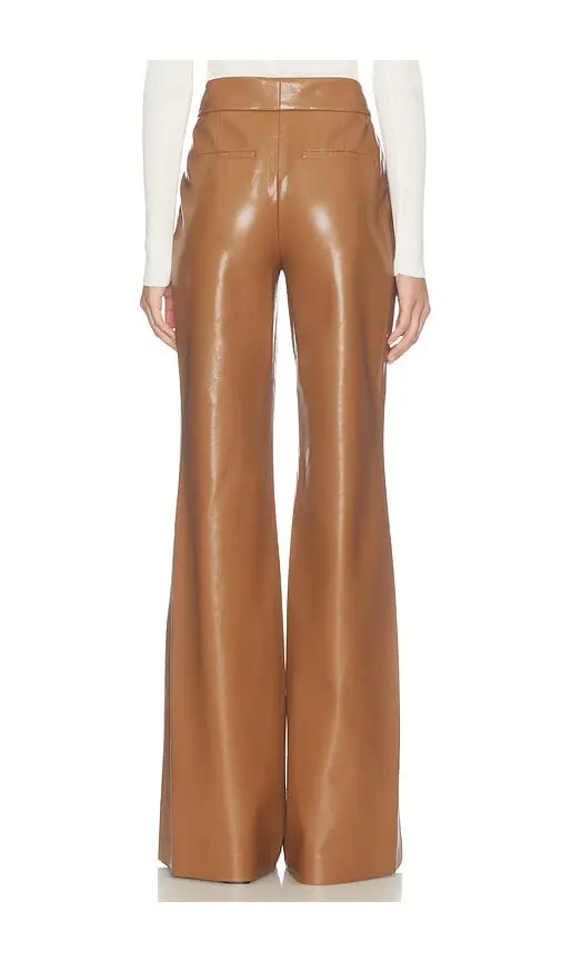 Alice + Olivia Dylan Faux Leather Pant In . Also