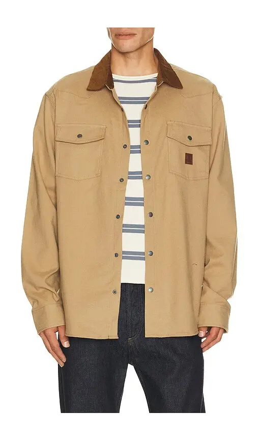 Brixton Bowery Builders Ranch Performance Flannel Shirt In . Also