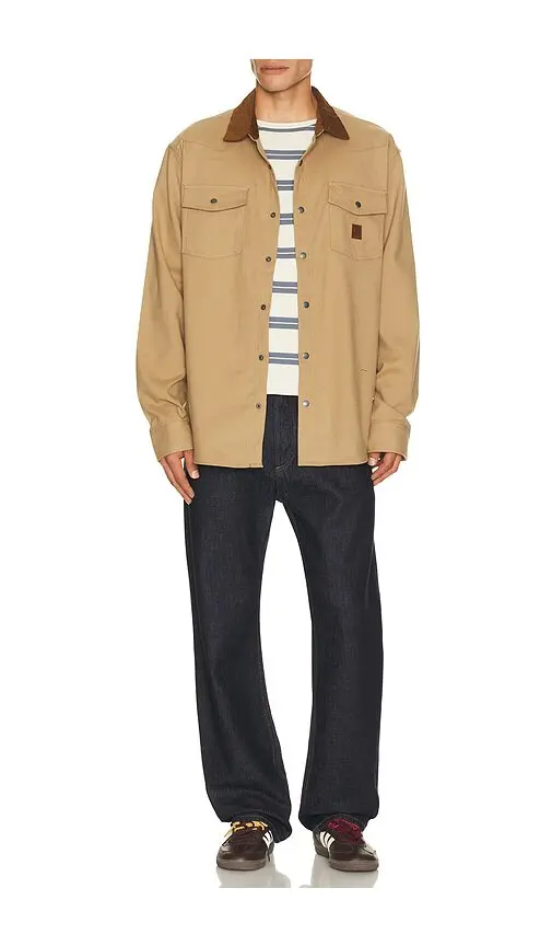 Brixton Bowery Builders Ranch Performance Flannel Shirt In . Also