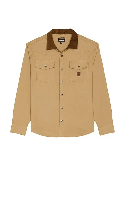 Brixton Bowery Builders Ranch Performance Flannel Shirt In . Also