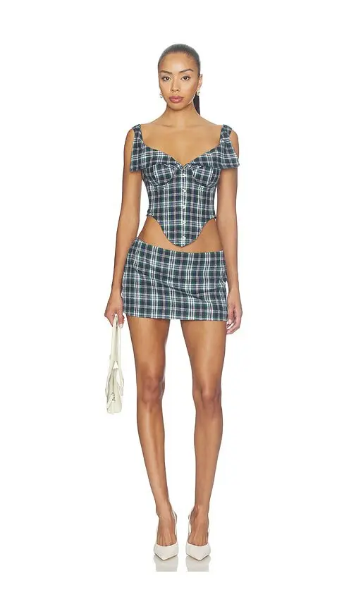 GUIZIO Chamonix Corset Top In . Also