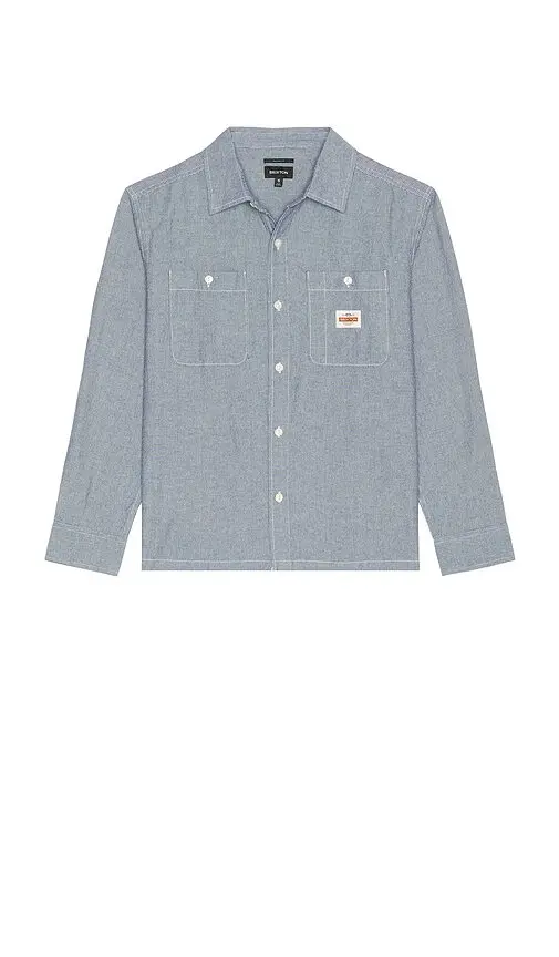 Brixton Trademark Long Sleeve Shirt In . Also