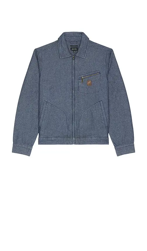 Brixton Mechanic Garage Zip Jacket In . Also