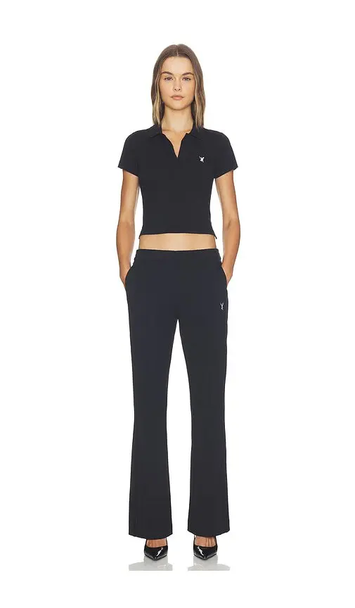 HAELO Archangel Crop Polo In . Also