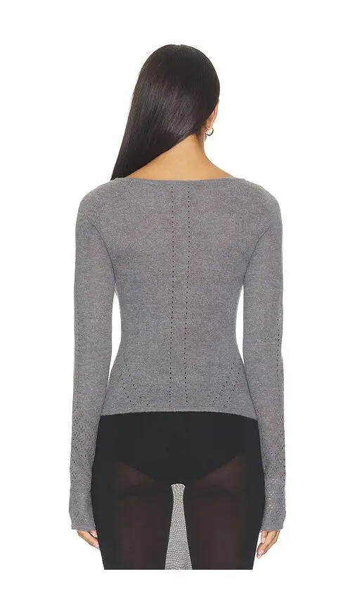 Paris Georgia Amelia Pointelle Top In . Also