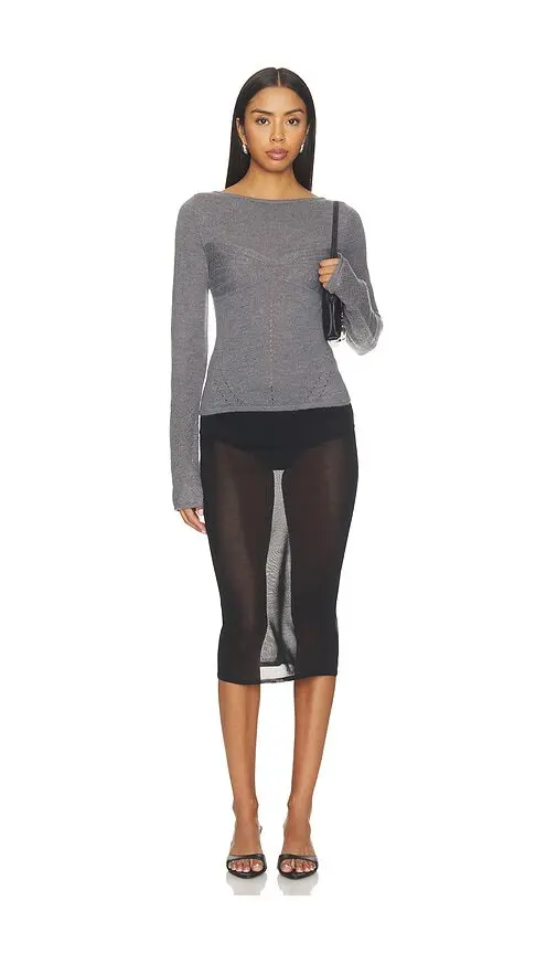 Paris Georgia Amelia Pointelle Top In . Also