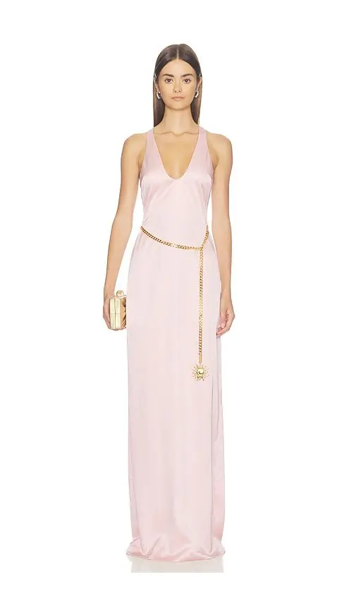 SIDERA Celeste Belt Detail Gown In . Also