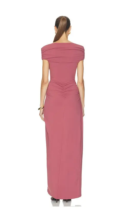 Susana Monaco Twisted Off Shoulder Dress In . Also