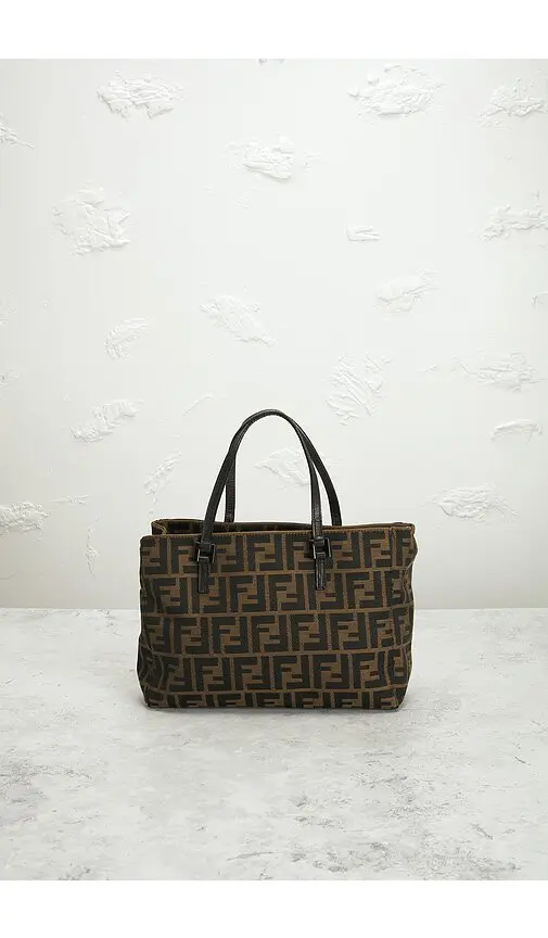 FWRD RENEW Fendi Zucca Tote Bag
