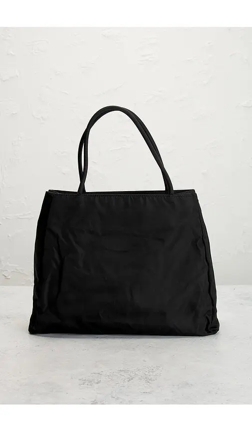 FWRD RENEW Prada Tessuto Tote Bag - Black