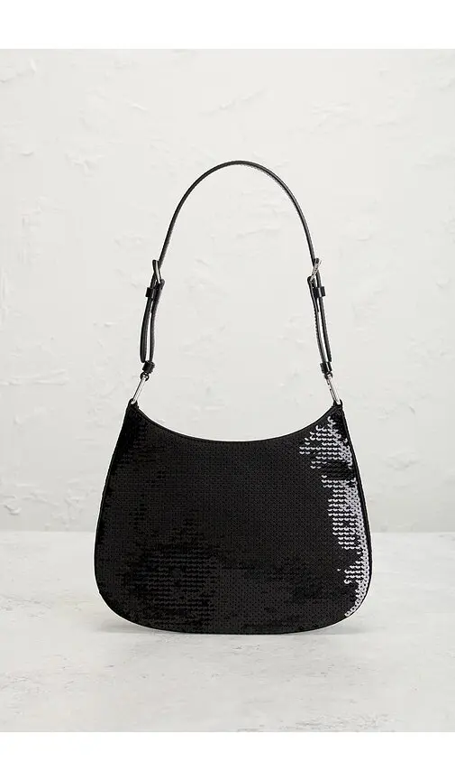 FWRD RENEW Prada Sequin Paillettes Cleo Shoulder Bag