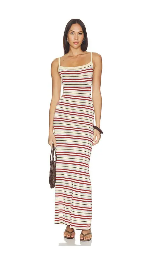 Faithfull The Brand Doris Midi Dress In . Also - Red