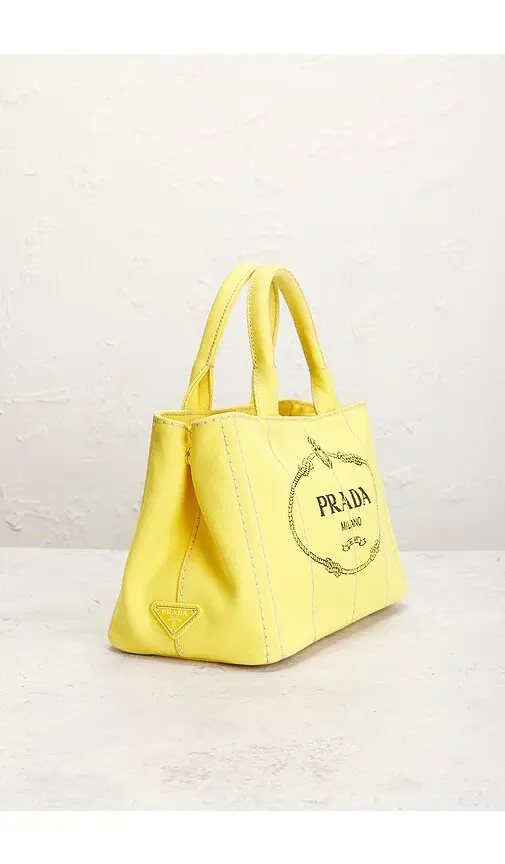 FWRD RENEW Prada Canapa Tote Bag