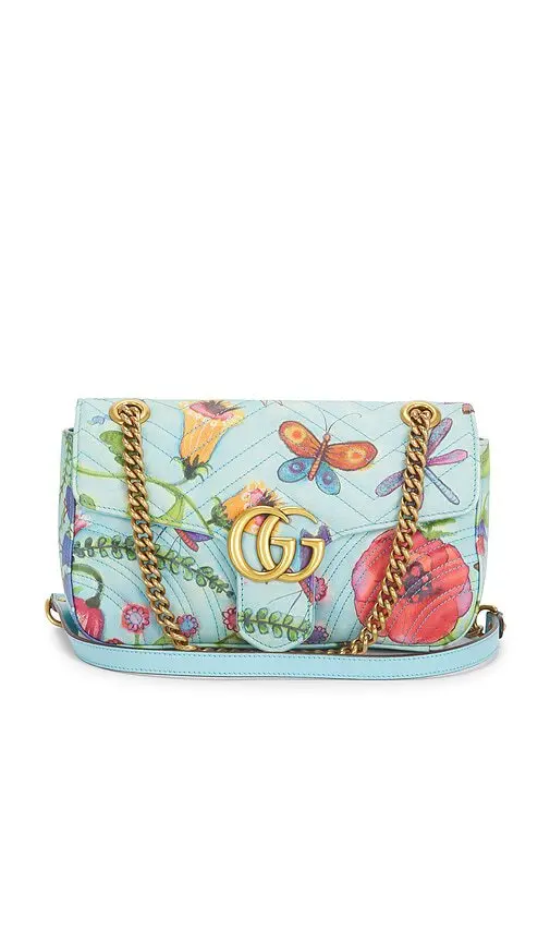 FWRD RENEW Gucci X Unskilled Worker Gg Marmont Shoulder Bag
