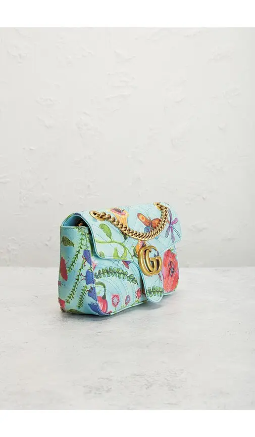 FWRD RENEW Gucci X Unskilled Worker Gg Marmont Shoulder Bag