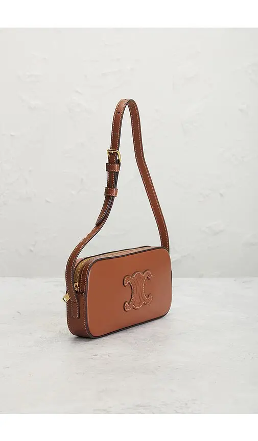 FWRD RENEW Celine Triomphe Mini Camera Bag