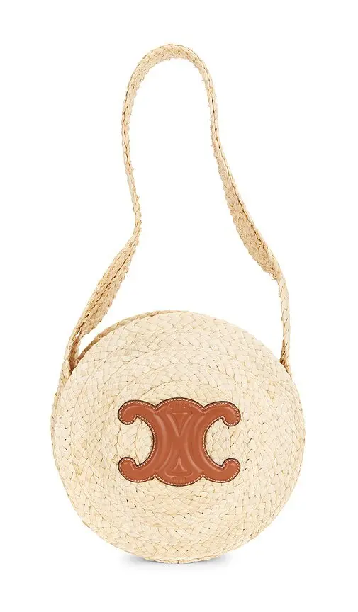 FWRD RENEW Celine Small Panier Round Shoulder Bag