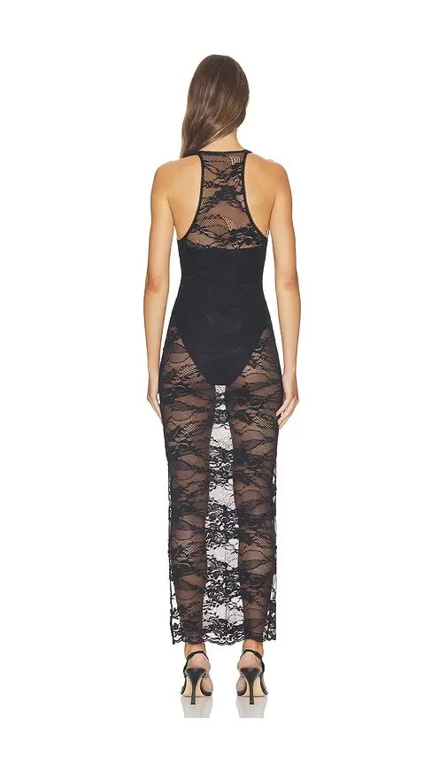 HAELO Lace Veiled Dress In . Also