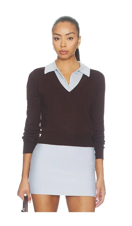 Good American The Two In One Sweater In . Also