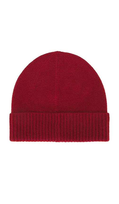 Guest In Residence Rib Cuff Beanie - Red
