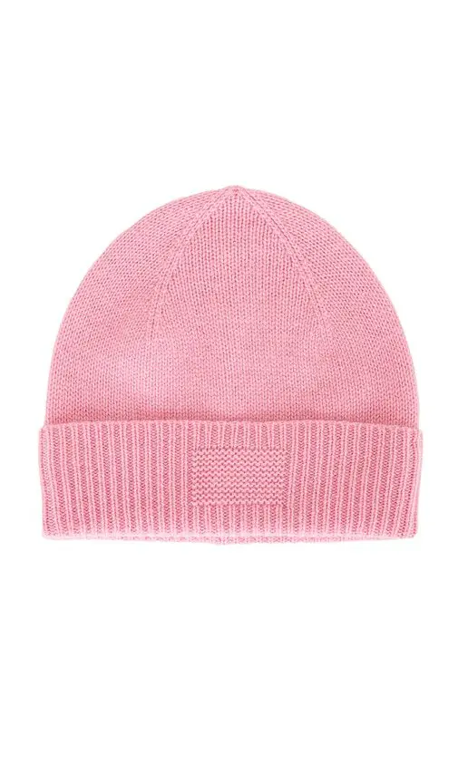 Guest In Residence Rib Cuff Beanie - Pink