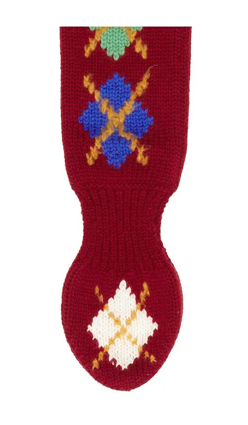 Guest In Residence Argyle Bowtie Scarf