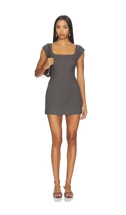 Good American The Cap Sleeve Mini Dress In . Also