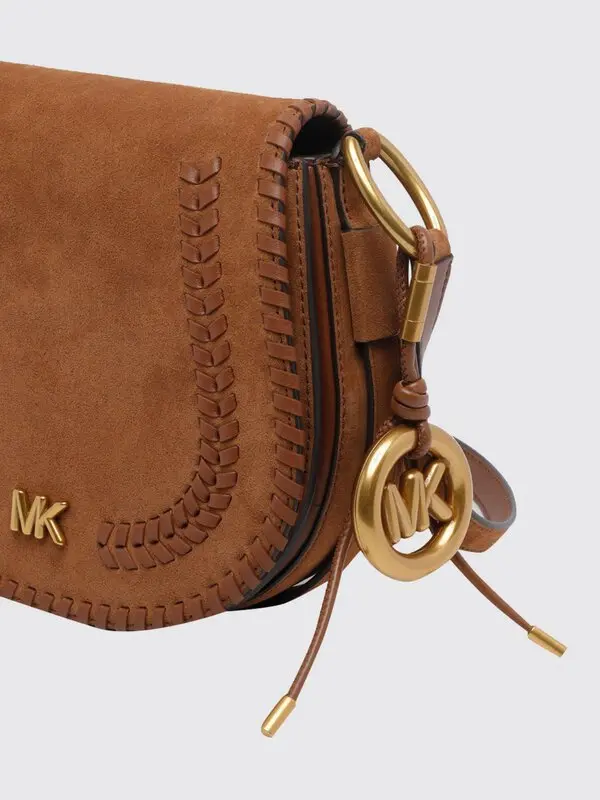 Michael Kors Josie Suede Bag With Whipstitch Details