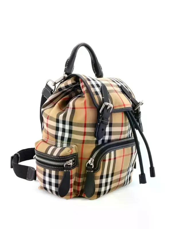 Burberry Rucksack Vintage Check Nylon Mini Backpack