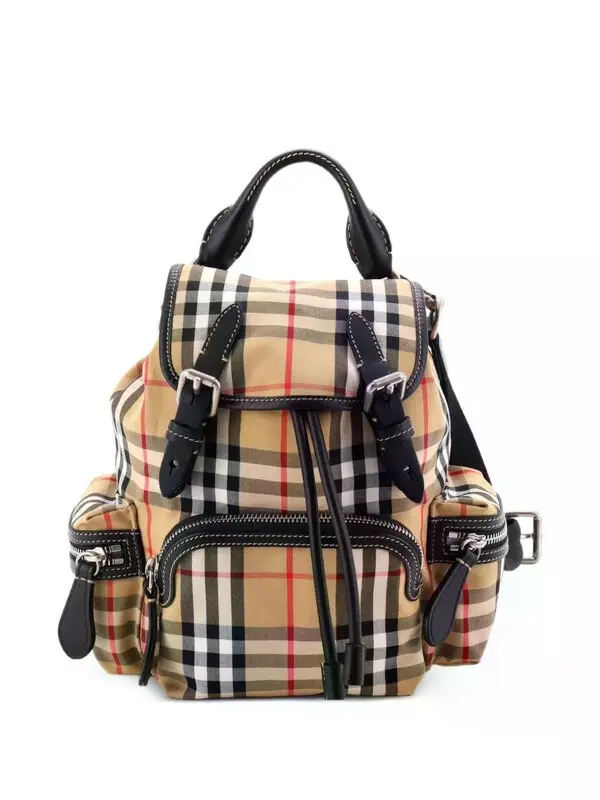 Burberry Rucksack Vintage Check Nylon Mini Backpack