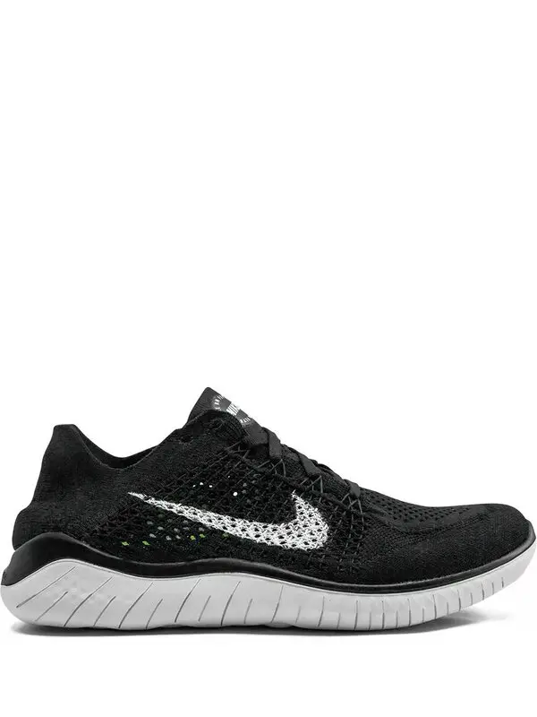 Nike Free Rn Flyknit 2018 Sneakers - Black