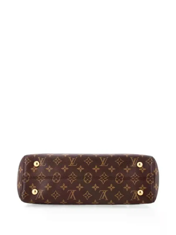 LOUIS VUITTON Venus Handbag Monogram Canvas And Leather Satchel - Red