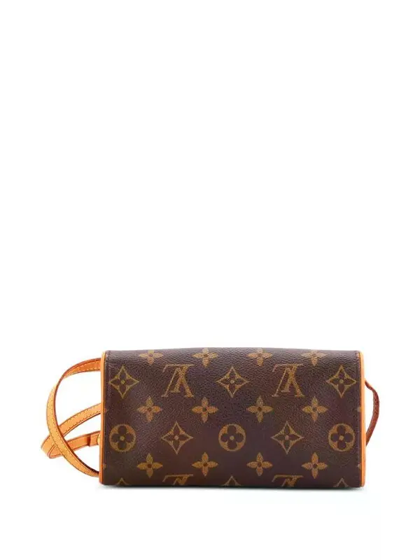 LOUIS VUITTON Twin Handbag Monogram Canvas Pm Crossbody Bag