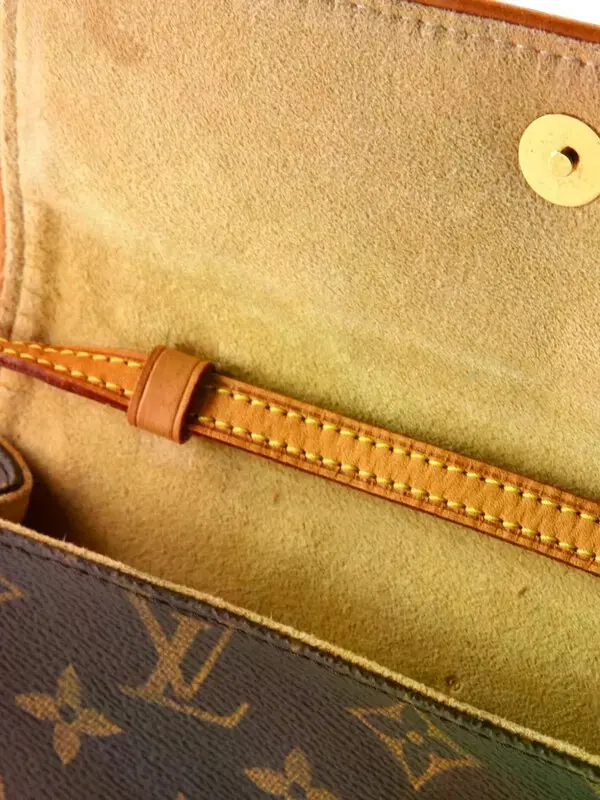 LOUIS VUITTON Twin Handbag Monogram Canvas Pm Crossbody Bag