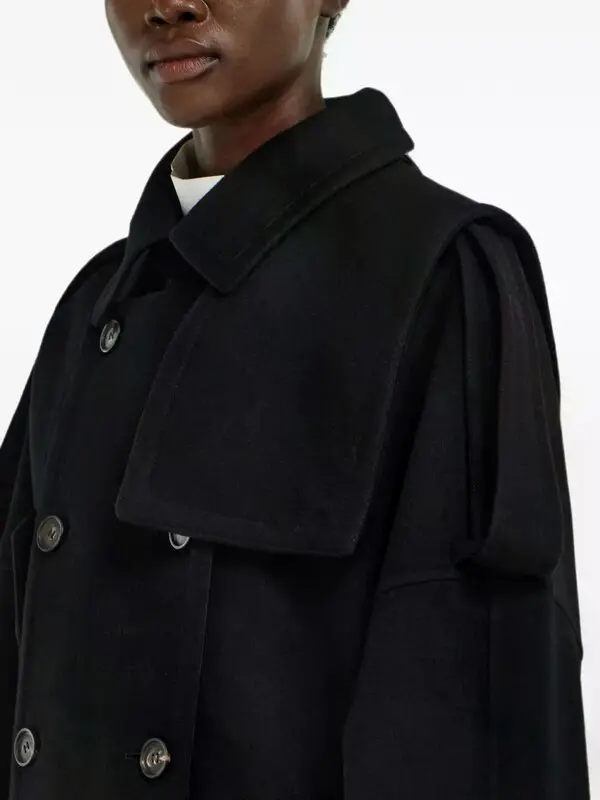FERRAGAMO Double Breasted Oversize Coat