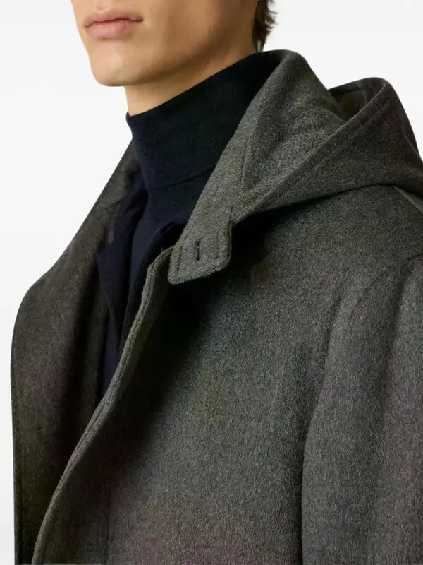 LARDINI Padded Hooded Coat