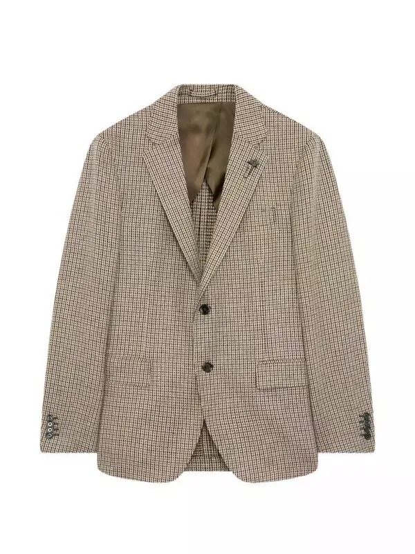 LARDINI Iconic Single-breasted Blazer
