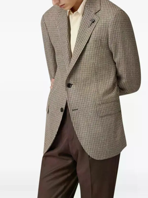 LARDINI Iconic Single-breasted Blazer
