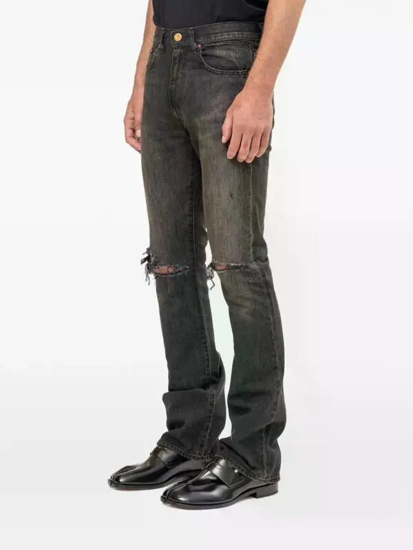 KAMIYA Distressed Slim-fit Jeans