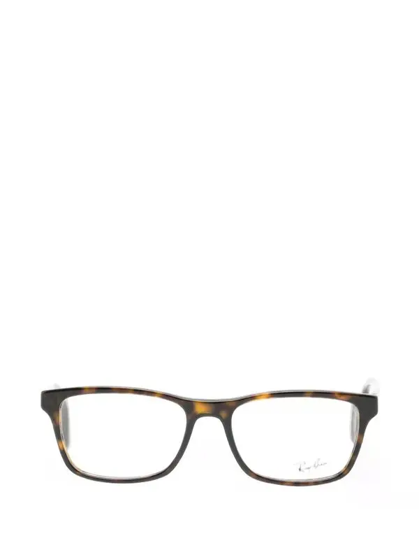Ray-ban Tortoiseshell-pattern Rectangle-frame Glasses