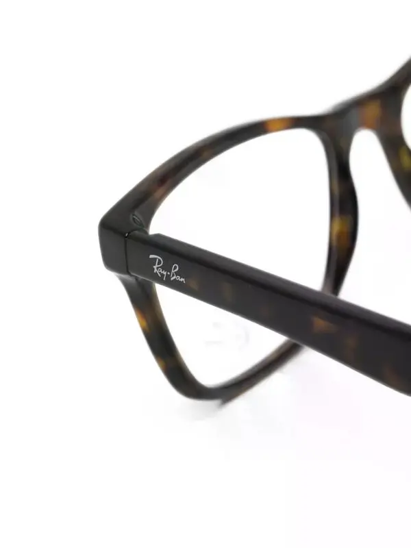 Ray-ban Tortoiseshell-pattern Rectangle-frame Glasses
