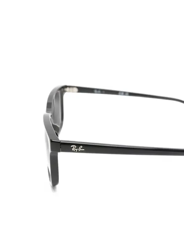 Ray-ban Rectangle-frame Glasses - Black